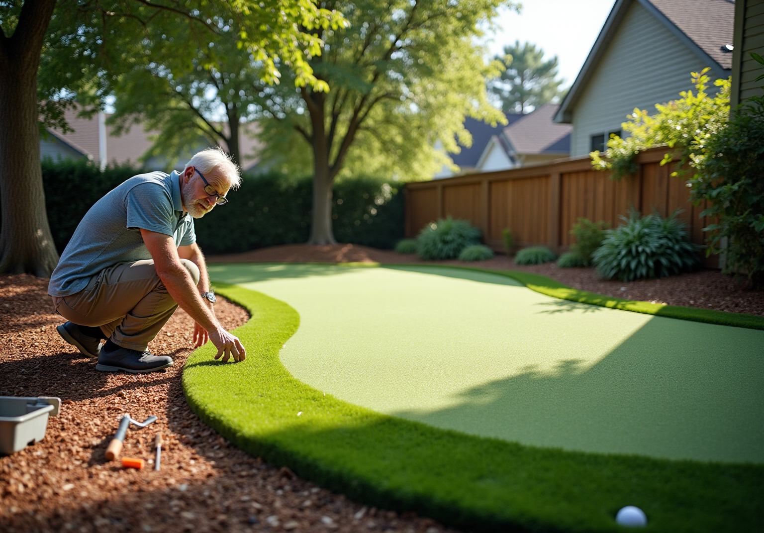 4 Best Practices for Your Outdoor Golf Putting Green – Hall Turf ...