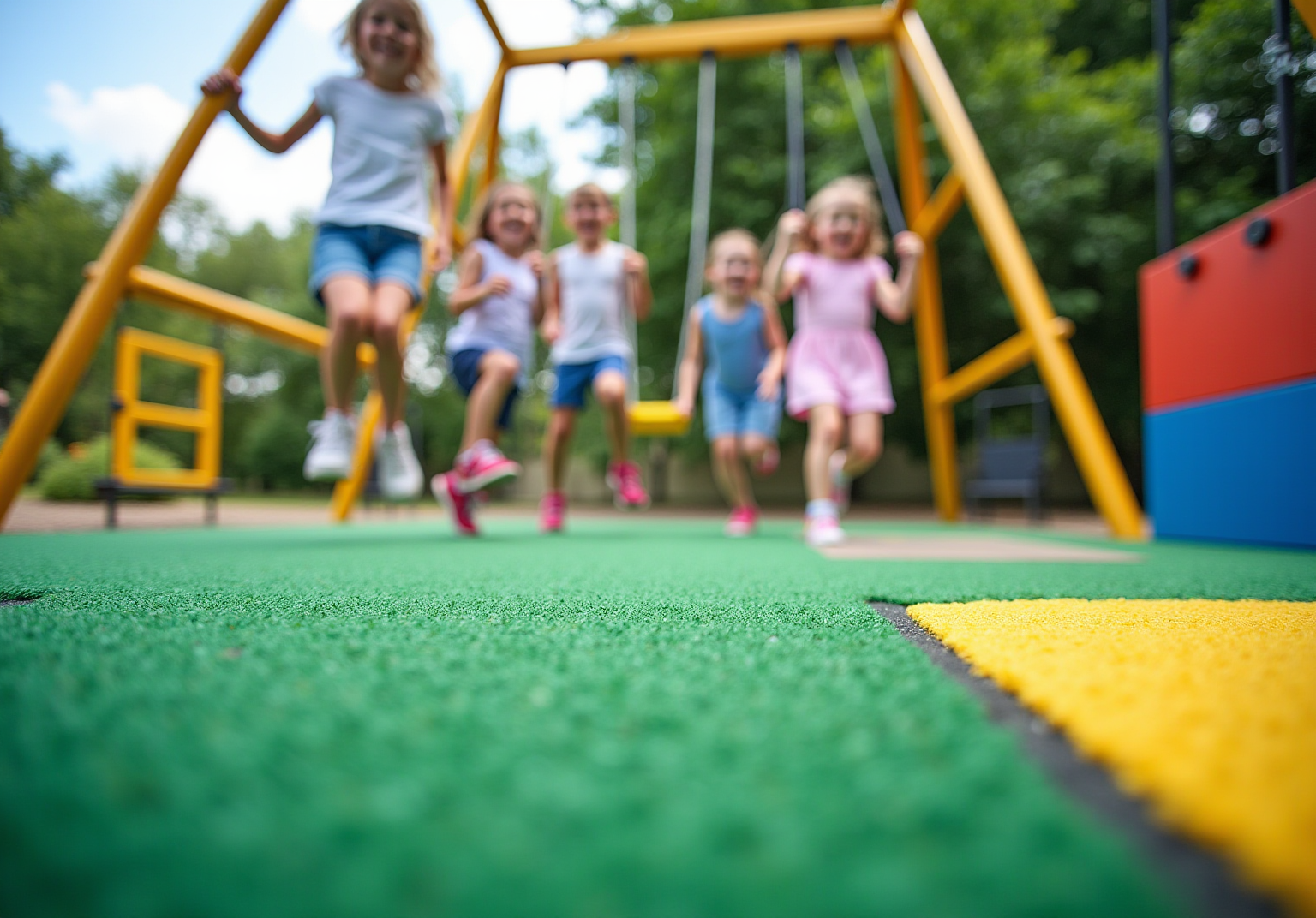 Why Turf with Padding is Essential for Safe Playgrounds – Hall Turf ...